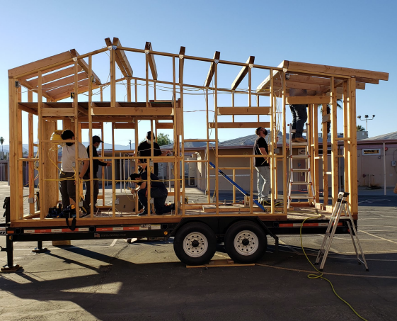 COD Tiny House Students - October 2022 - Career Ready News Center